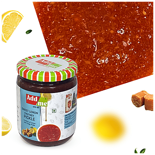 Buy Add Me Sweet Lemon Chutney Pickle - Sour & Tangy Flavour Online at ...