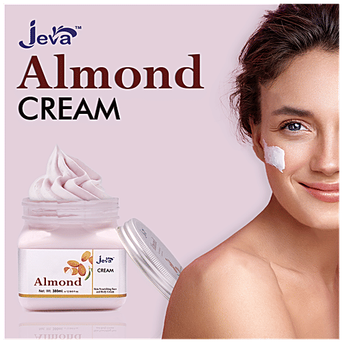 Buy Jeva Almond Skin Nourishing Face & Body Cream - For Dry & Normal ...