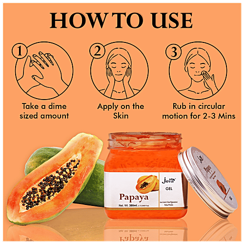 Buy Jeva Papaya Gel - Acne Control, Reduce Wrinkles, Clears ...