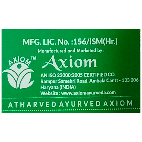 Buy Axiom Wheat Grass Giloye Stem Enriched With Amla Juice - Pure ...