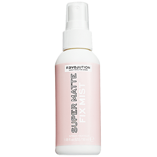 Buy Makeup Revolution Relove Super Matte Fix Mist Spray - Long Lasting ...