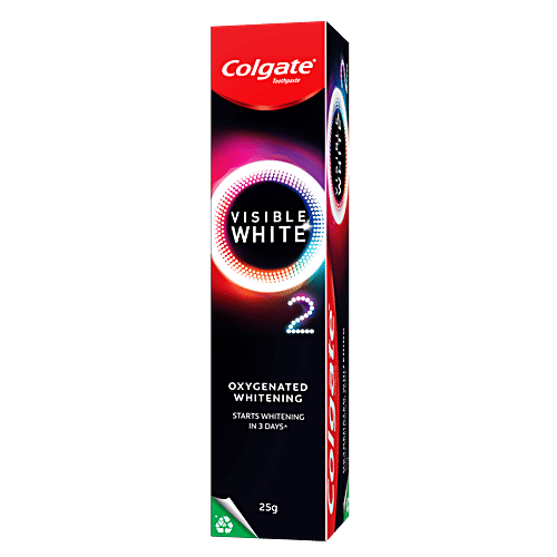 Buy Colgate Visible White O2 Teeth Whitening Toothpaste for noticeably ...