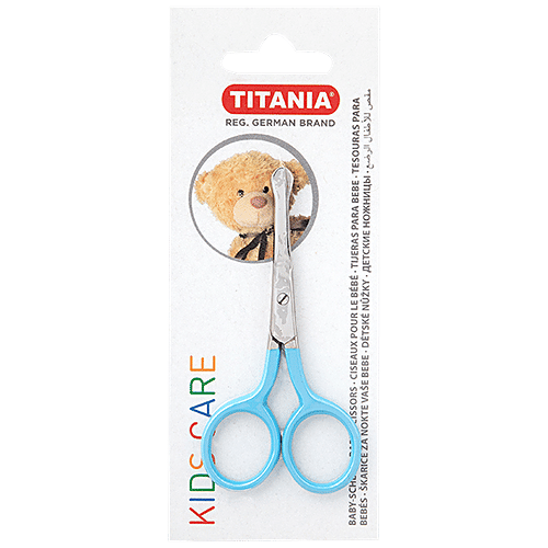 Buy Titania Baby Scissor - Stainless Steel, Durable, Assorted Colour ...
