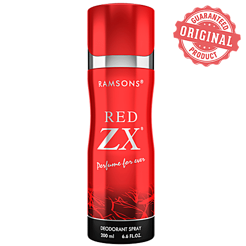 Buy Ramsons Red ZX Deodorant Spray - For A Long Lasting Impression ...