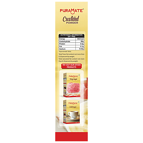 Buy Puramate Custard Powder - Vanilla Online at Best Price of Rs 36 ...