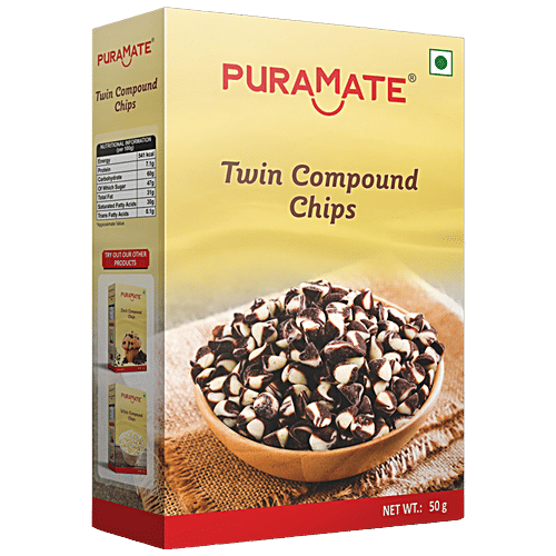 Buy Puramate Twin Compound Chips - Smooth, Crunchy, Creamy, Used As ...