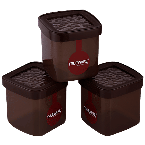 Buy Trueware Plastic Eco Storage Container - Dark Brown Online at Best ...