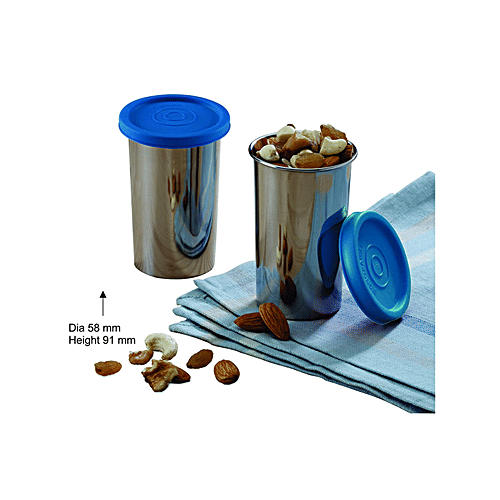 Buy Signoraware Nano Stainless Steel Container - Airtight, Big, Red ...