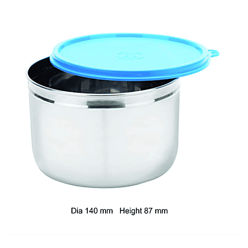 Buy Signoraware Store Well Steel Container - Leak-Proof, Blue Online at ...