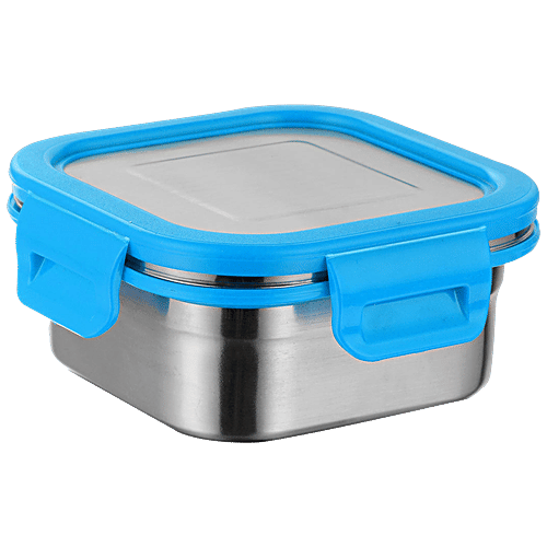 Buy Signoraware Lock N Store Steel Square Box With Lid - High Quality ...