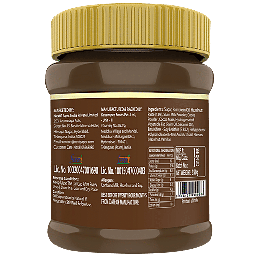 Buy MAMAFEAST Chocolate Spread With Hazelnut - Can Be Use With Bread ...