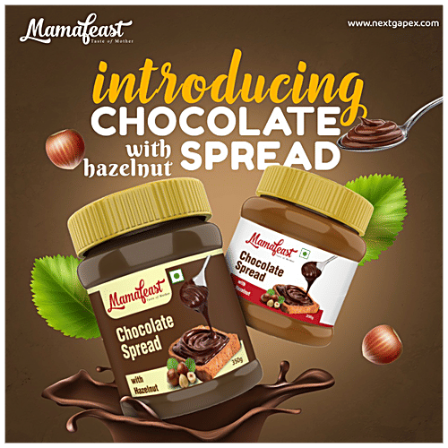 Buy MAMAFEAST Chocolate Spread With Hazelnut - Can Be Use With Bread ...