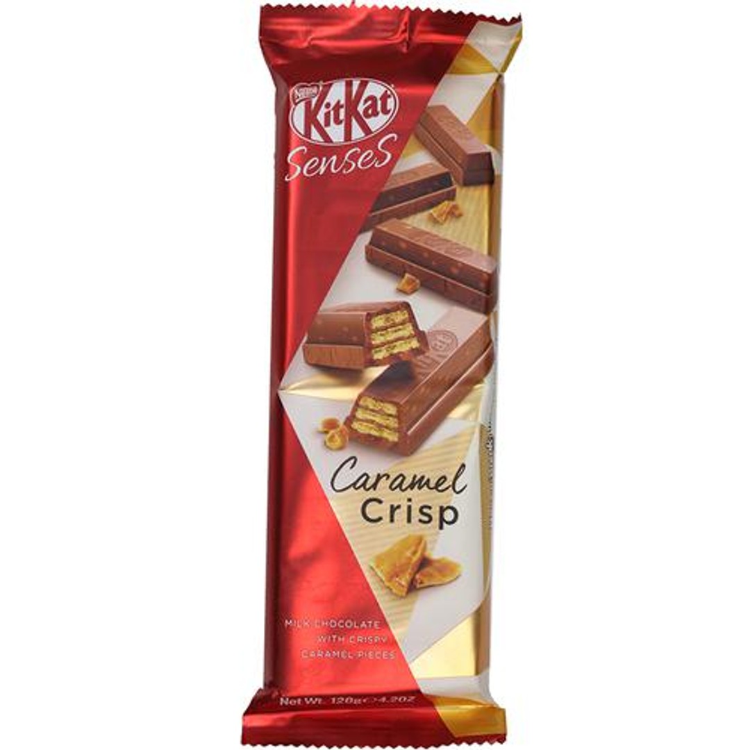 Buy NESTLE KITKAT Senses - Milk Chocolate Bar, Caramel Crispy, Choco ...