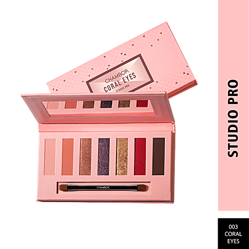 Buy Chambor Studio Pro Eye Shadow Palette - Lightweight, Long Lasting ...