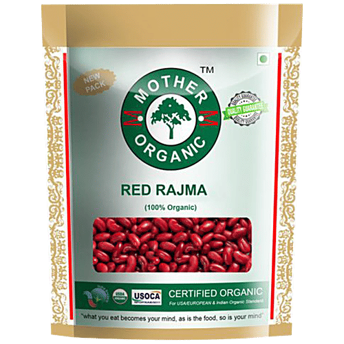 Buy Mother Organic Mother Organic Rajma Red Online at Best Price of Rs ...