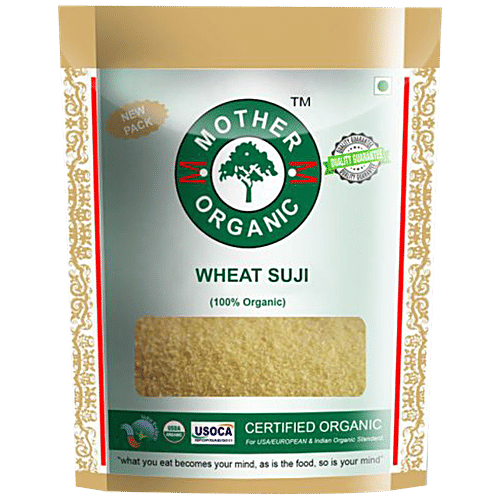 Buy Mother Organic Mother Organic Wheat Suji Online at Best Price of Rs ...