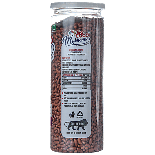 Buy GO COCO Chocolate Saunf - Mouth Freshener, Aromatic With Digestive ...