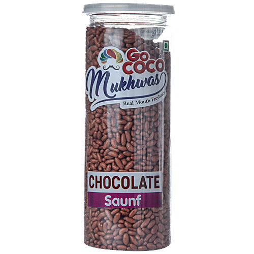 Buy GO COCO Chocolate Saunf - Mouth Freshener, Aromatic With Digestive ...