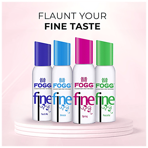 Buy Fogg Fine Fragrant Body Spray - Spring, No Gas, Everyday Deodorant ...