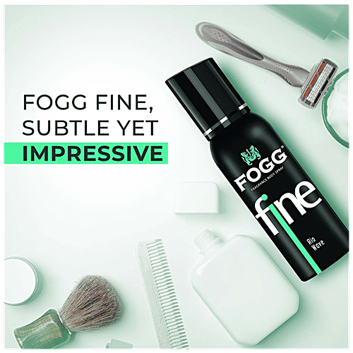 Buy Fogg Fine Fragrance Body Spray - Rio Wave, No Gas, Everyday ...