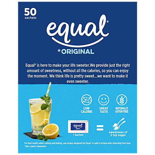 Buy Equal Original Low Calorie Sweetener - Sugar Free, Low Calories ...