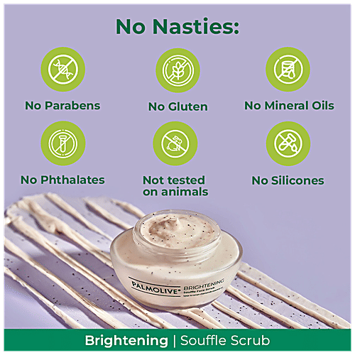 Buy Palmolive Brightening Souffle Face Scrub - Unique Blend Of Kesar ...