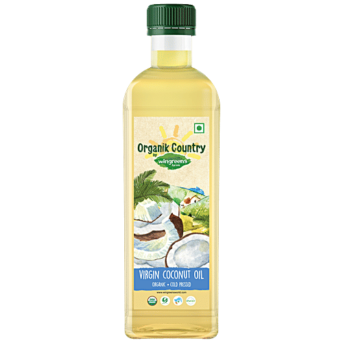 Buy Wingreens Farms Organik Country - Virgin Coconut Oil Online at Best ...