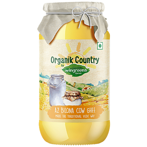 Buy Wingreens Farms Organik Country - A2 Desi Cow Ghee Online at Best ...