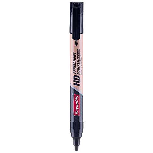 Buy Reynolds HD Permanent Marker - Refillable, Smudge-Proof, For All ...