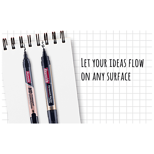 Buy Reynolds HD Permanent Marker - Refillable, Smudge-Proof, For All ...