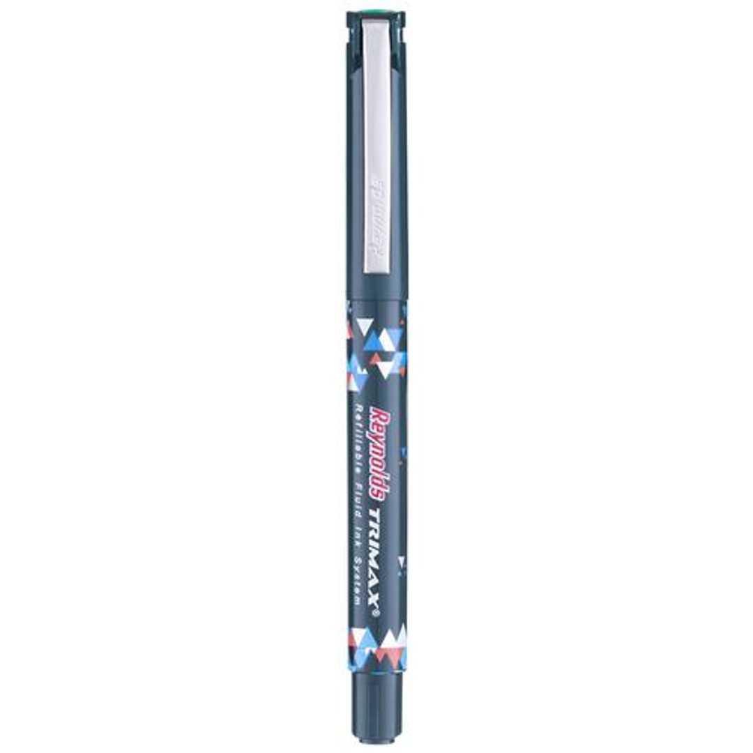 Buy Reynolds Trimax Roller Pen - Refillable, Water Proof, Fluid Ink ...