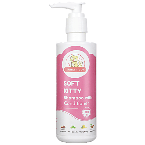 Buy Mama Meow Soft Kitty Shampoo With Conditioner - Natural Formulation ...