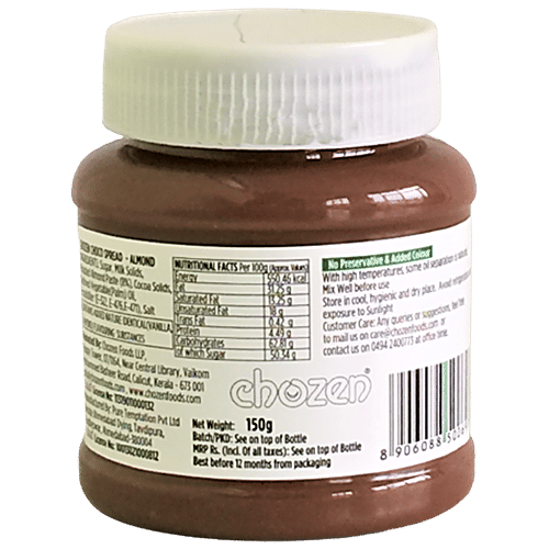 Buy CHOZEN Choco Spread With Almond - Premium Online at Best Price of ...