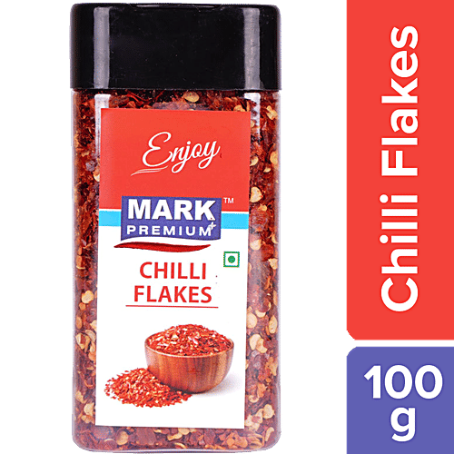 Buy Mark Premium Chilli Flakes - Premium Quality, Spicy, High Flavour ...