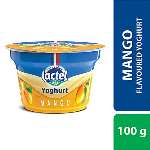 Buy Lactel Mango Flavoured Yoghurt - Rich & Creamy Online at Best Price of Rs 45 - bigbasket
