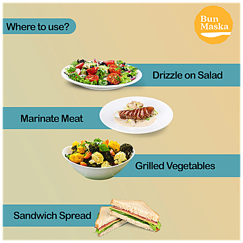 Buy Bun Maska Caesar Salad Dressing With Real Cheese - Flavourful ...