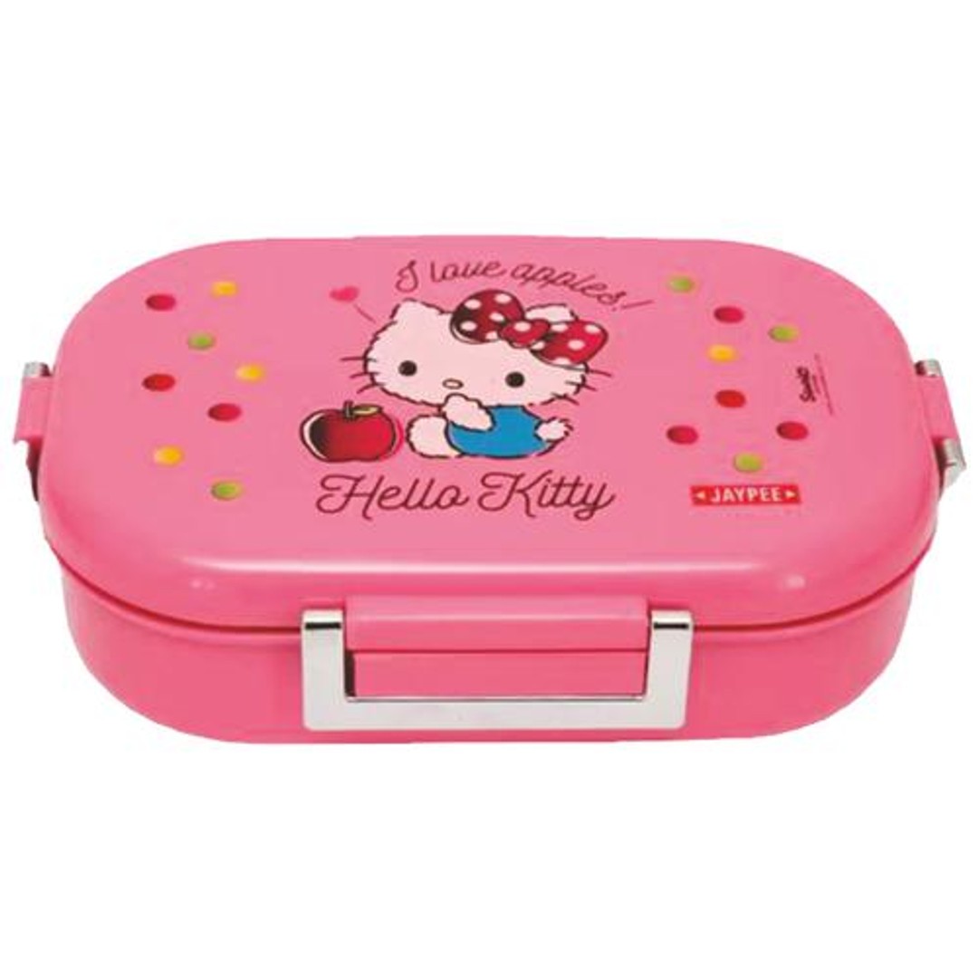 Buy Jaypee Miss Stainless Steel Hello Kitty Lunch Box - Durable, Pink ...