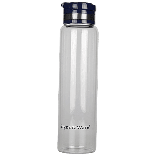 Buy Signoraware Starlite Borosilicate glass Bottle - Clear Online at ...