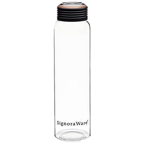 Buy Signoraware Claro Flow Borosilicate Glass Bottle Online at Best ...