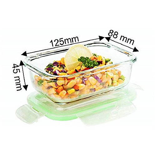 Buy Signoraware Lock N Store High Borosilicate Bakeware Safe Glass ...