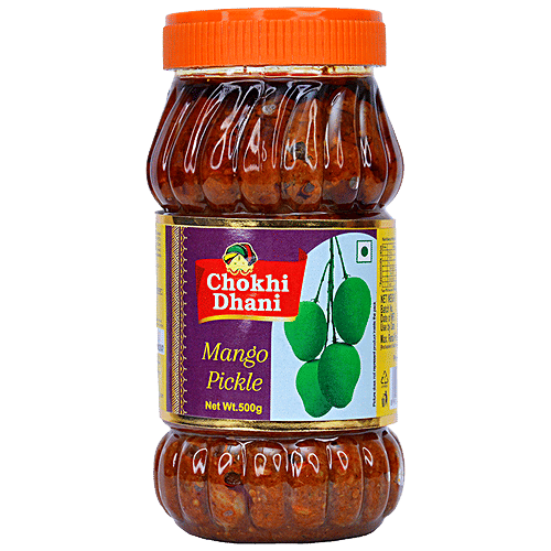 Buy Chokhi Dhani Mango Pickle - Tangy & Spicy Condiment, Flavourful ...
