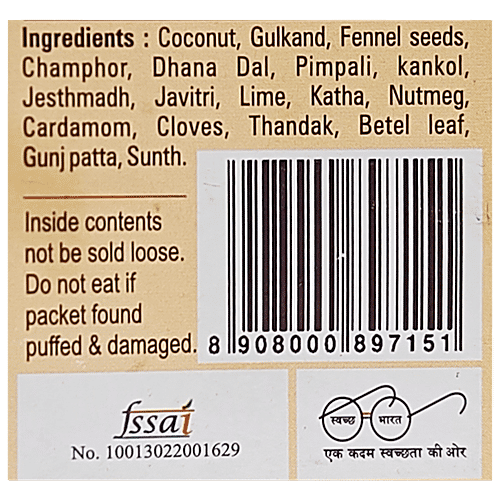 Buy Rasrang Frozen Meetha Paan - Ayurvedic Beeda, Dessert For Digestion ...