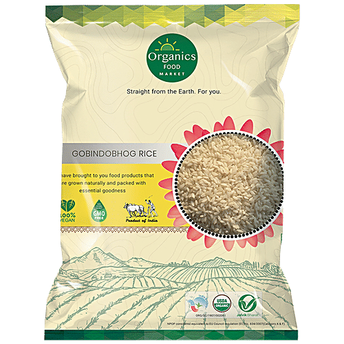 Buy Organics Food Market Gobindobhog Rice - Pleasant Aroma, Used To ...