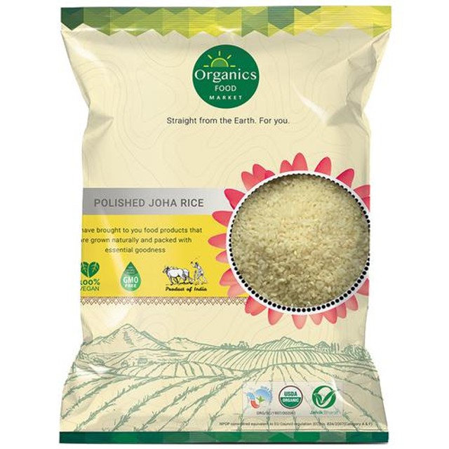 Buy Organics Food Market Polished Aromatic Joha Rice - Highly ...