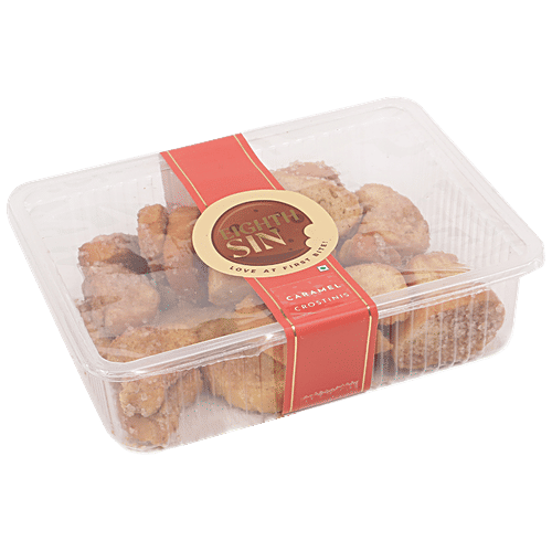 Buy EIGHTH SIN Crostinis - Caramel, Soft, Crisp & Buttery, Yummy Snack ...