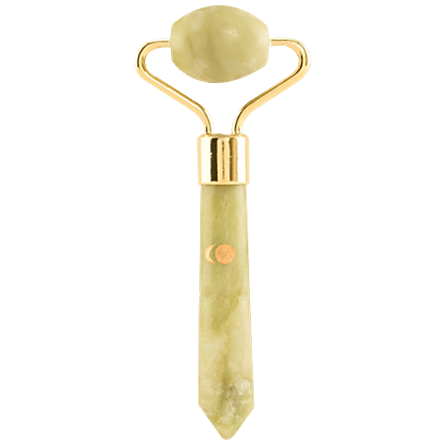 Buy Dromen & Co Mini Jade Facial Roller - Anti Ageing, Improves Blood ...