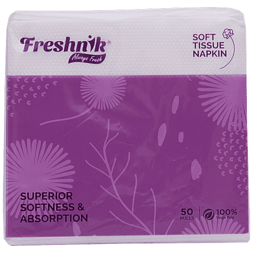 Buy Freshnik Tissues Soft Tissue Napkins - 1 Ply Online at Best Price ...