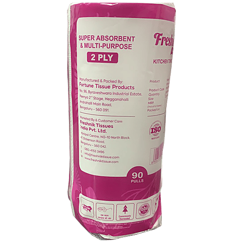 Buy Freshnik Tissues Kitchen Towel - 100% Virgin Paper, Soft ...