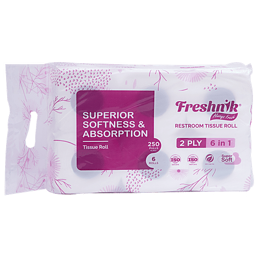 Buy Freshnik Tissues Restroom Tissue Rolls - 2 Ply Online at Best Price ...