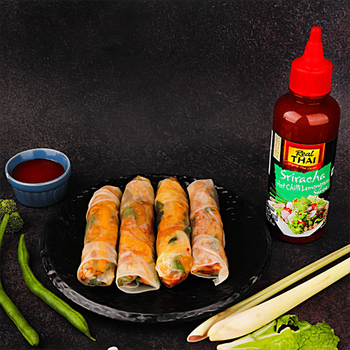 Buy REAL THAI Sriracha Hot Chilli Lemongrass Sauce - Spicy, Enhances ...